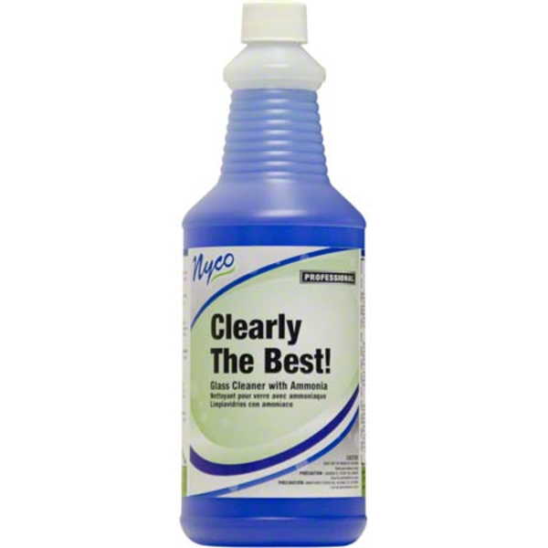 Glass Cleaner With Ammonia, Qt. - Wipeco, Inc.