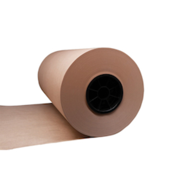 Recycled Kraft Roll 18" x 40 lb - Wipeco, Inc.
