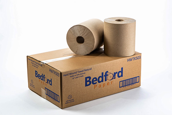 Bedford Paper HWTK503 Brown Roll Towel | Wipeco, Inc.